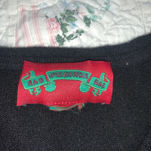 A&G AMAL GUESSOUS | Sweaters | Y2k Ag Amal Guessous Cashmere Intarsia ...